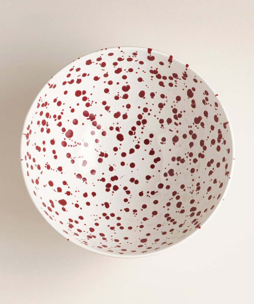Splatter Ceramic Serving Bowls | Year & Day